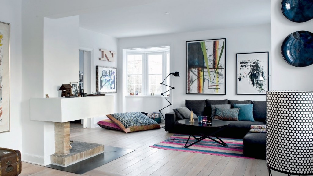 Une maison qui aime l'art au Danemark