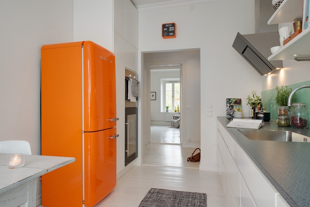L'appartement au Smeg orange
