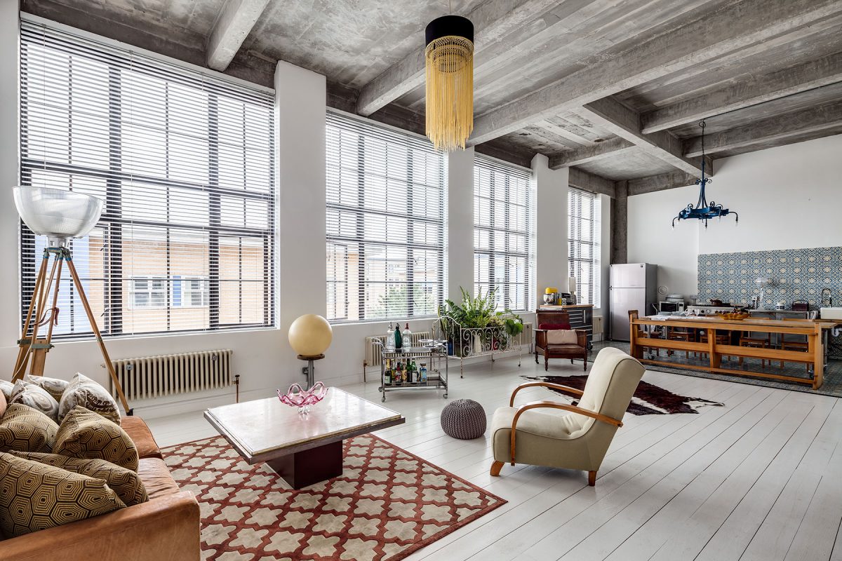 Un loft vintage à Londres