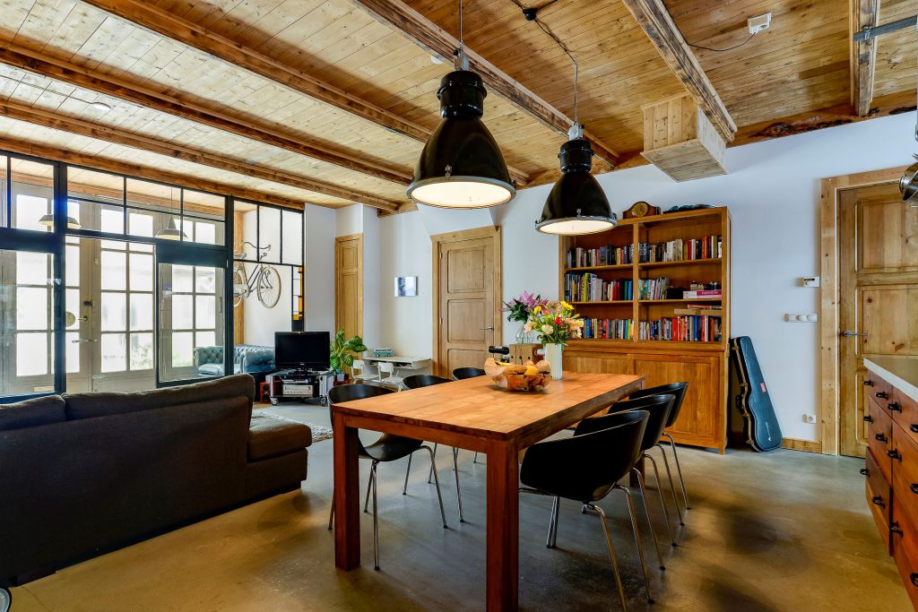 Un loft dans une ancienne usine à vélos à Amsterdam