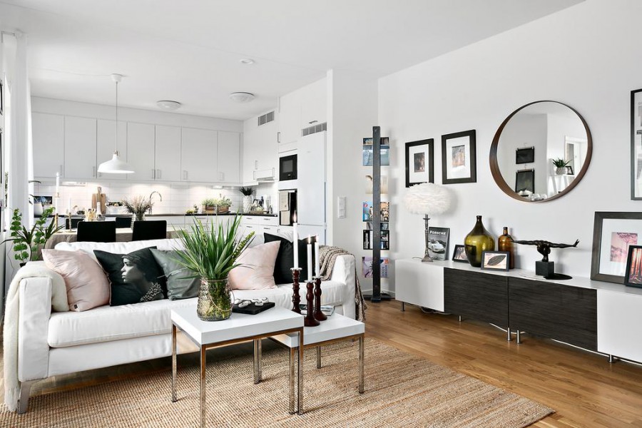 Une terrasse sur les rochers