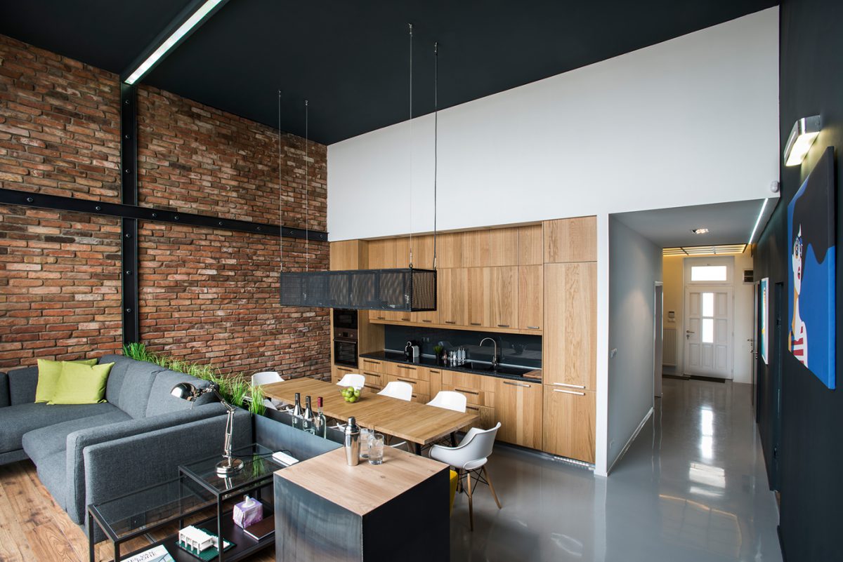 Un loft industriel à Budapest