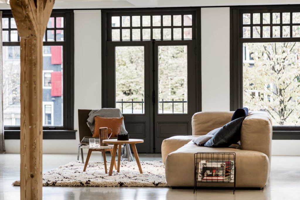 Un loft avec roof top à Amsterdam