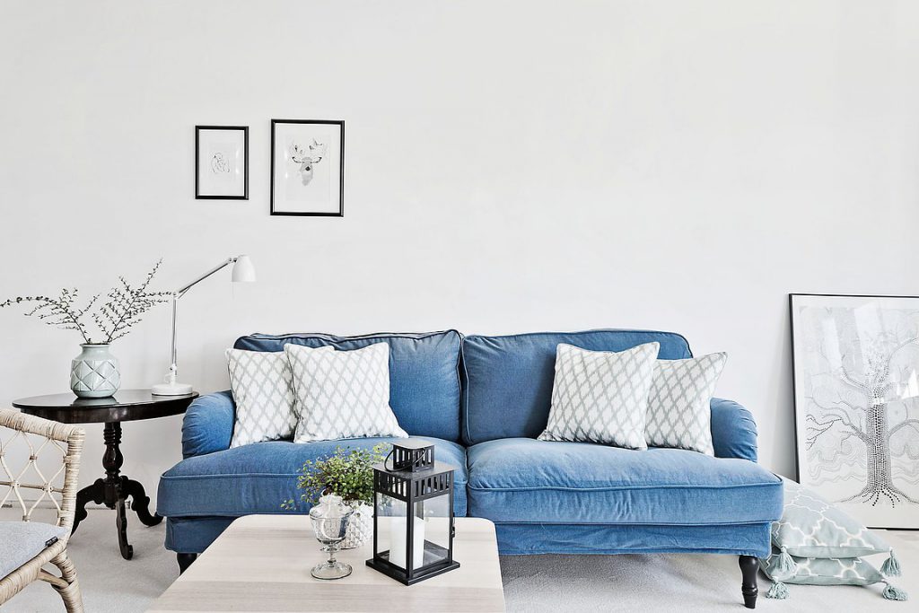 Ambiance nature dans un appartement suédois