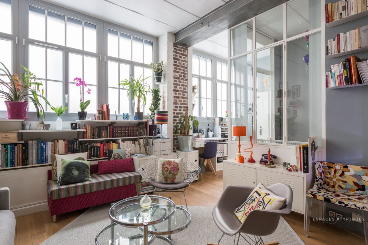 Un mini loft au coeur de Paris