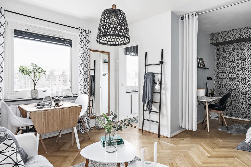 Design raffiné pour un studio à Paris