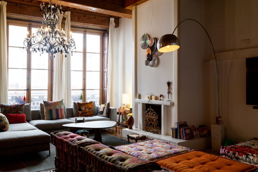 Un appartement atypique et coloré