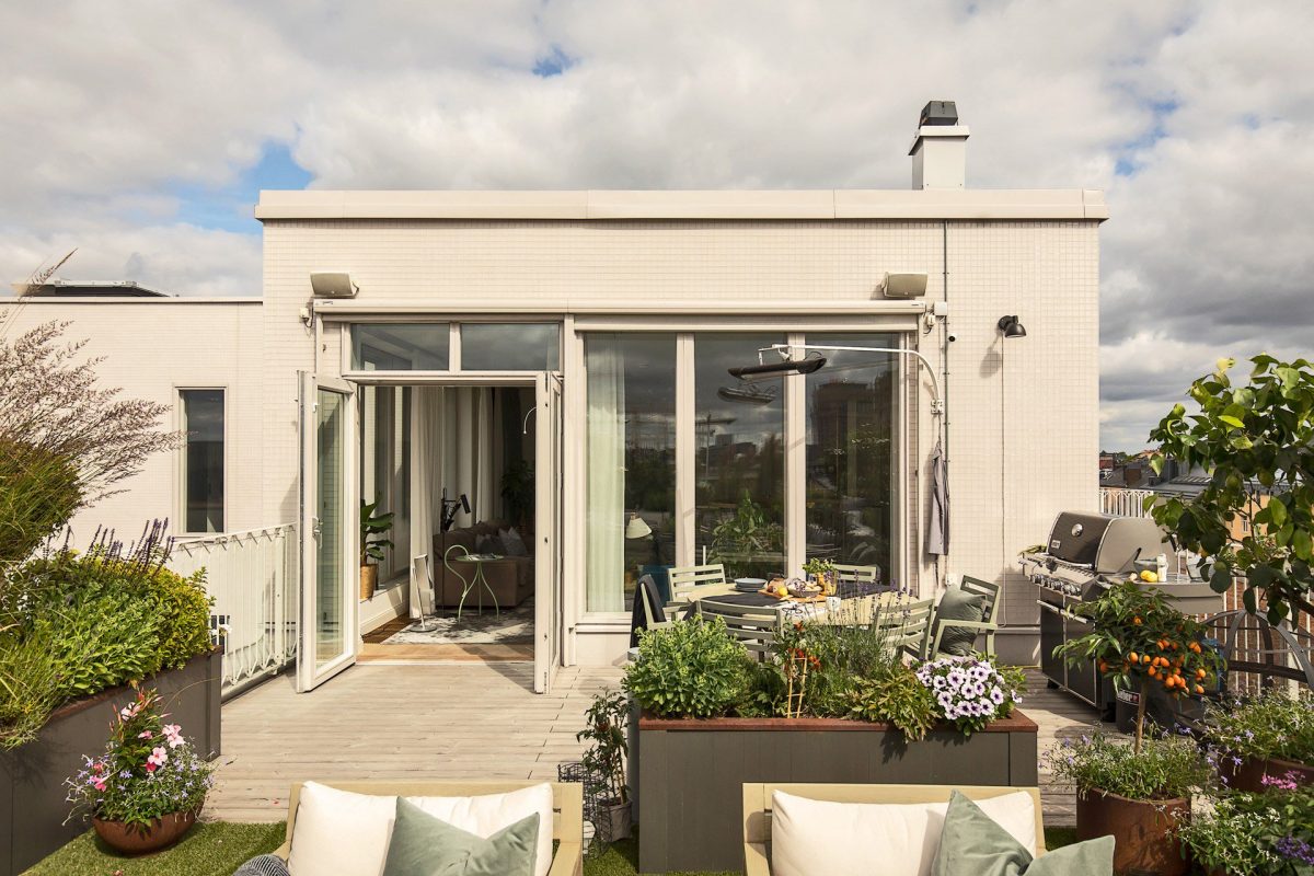 Un appartement avec terrasse pour célébrer l'été