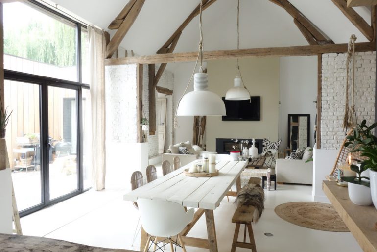 Un loft dans une ancienne grange