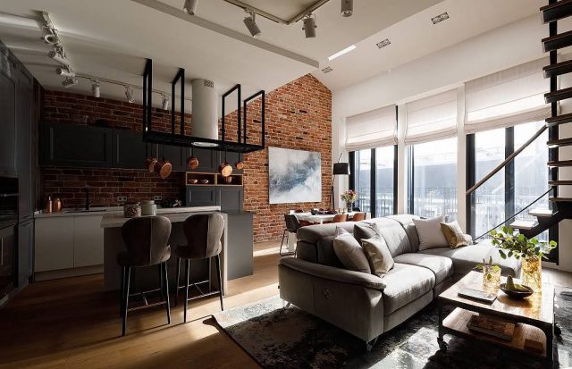 Un loft à Moscou