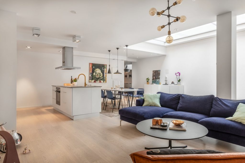 Un loft sans fenêtres mais pas sans lumière