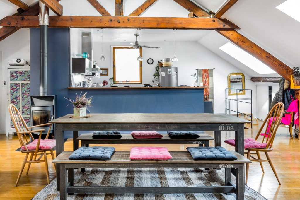 Un loft bohème dans le centre de Paris