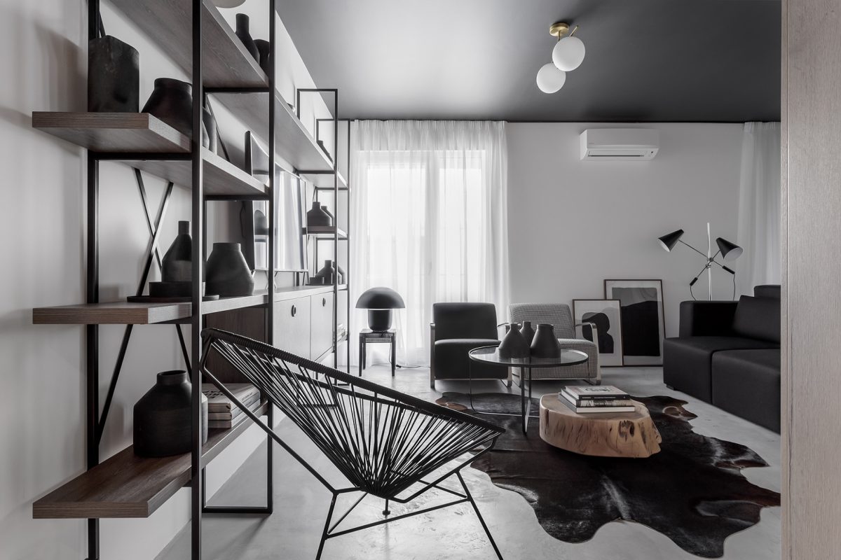 Un appartement au design minimaliste en tons naturels