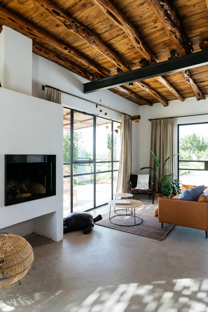 Une maison loft dans la campagne