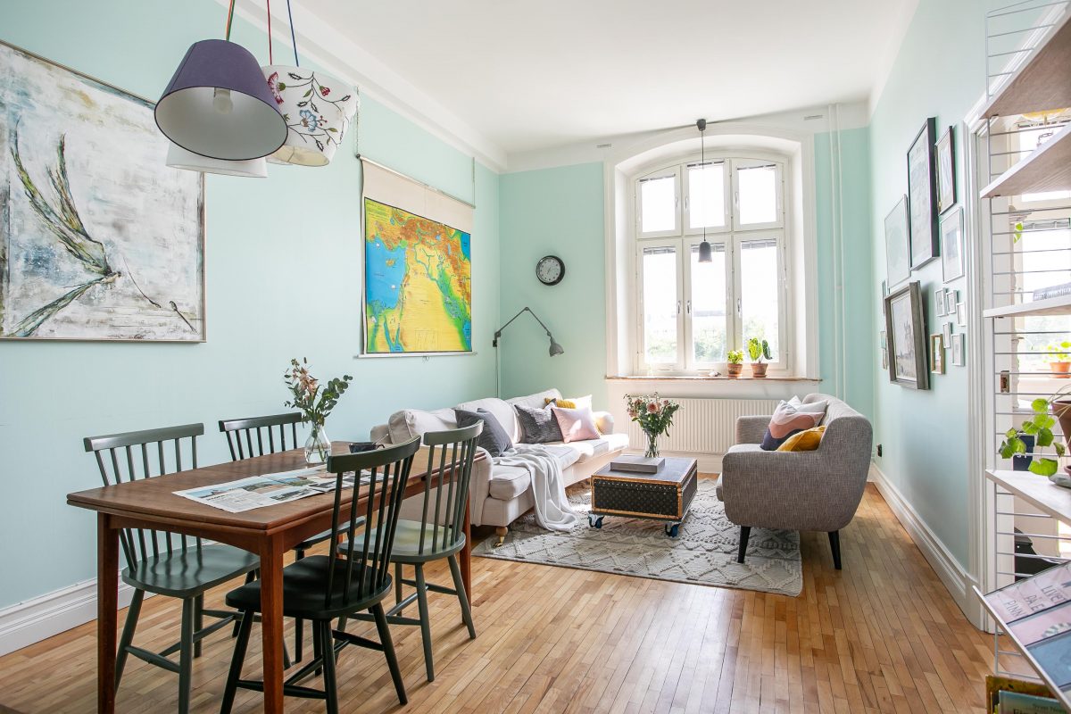Un appartement suédois au design méditerranéen