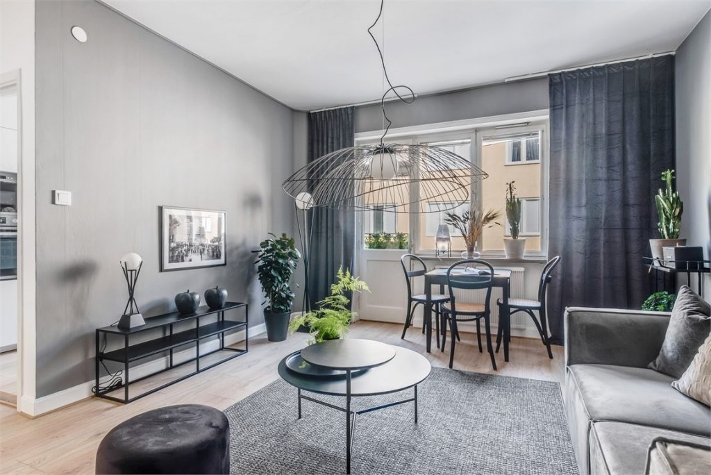 Un studio sobre en nuances de gris