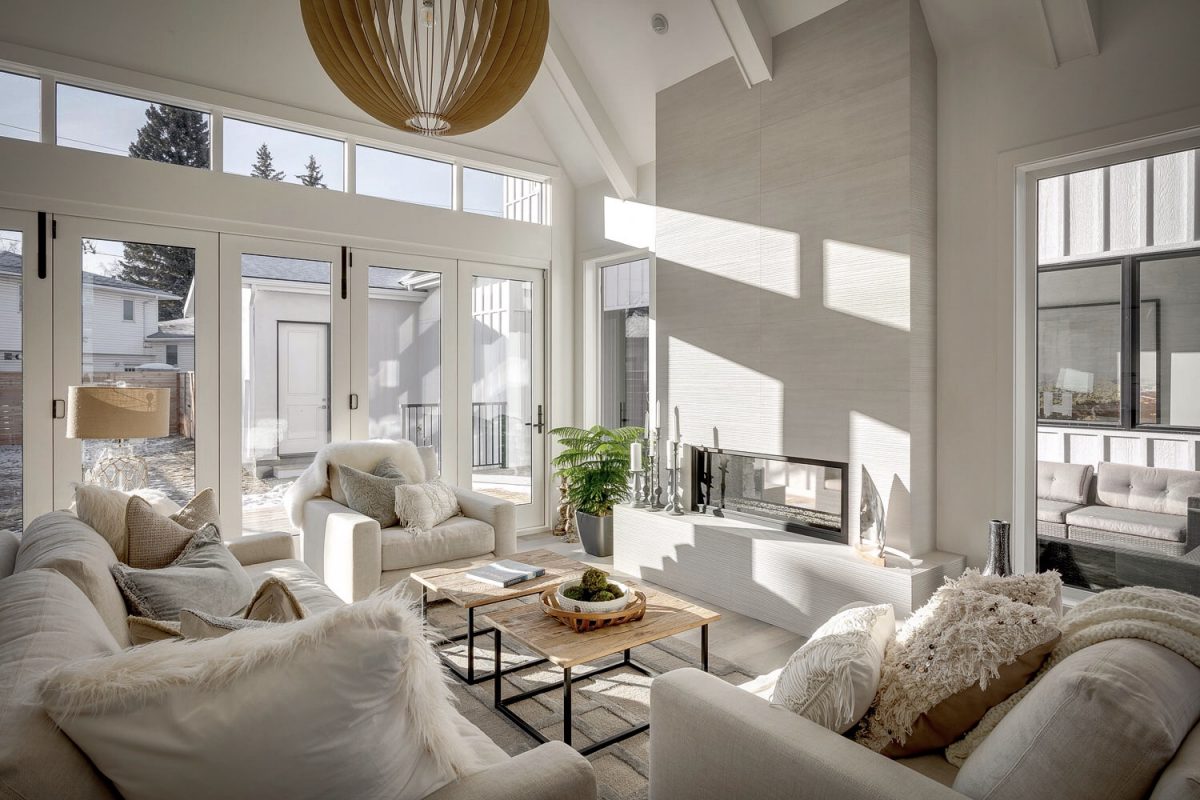 Une maison à la décoration naturelle et chaleureuse au Canada