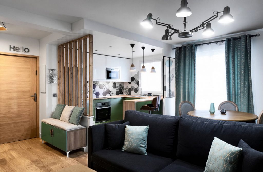 La rénovation d'un appartement de 55m2 près de Paris avec une ...