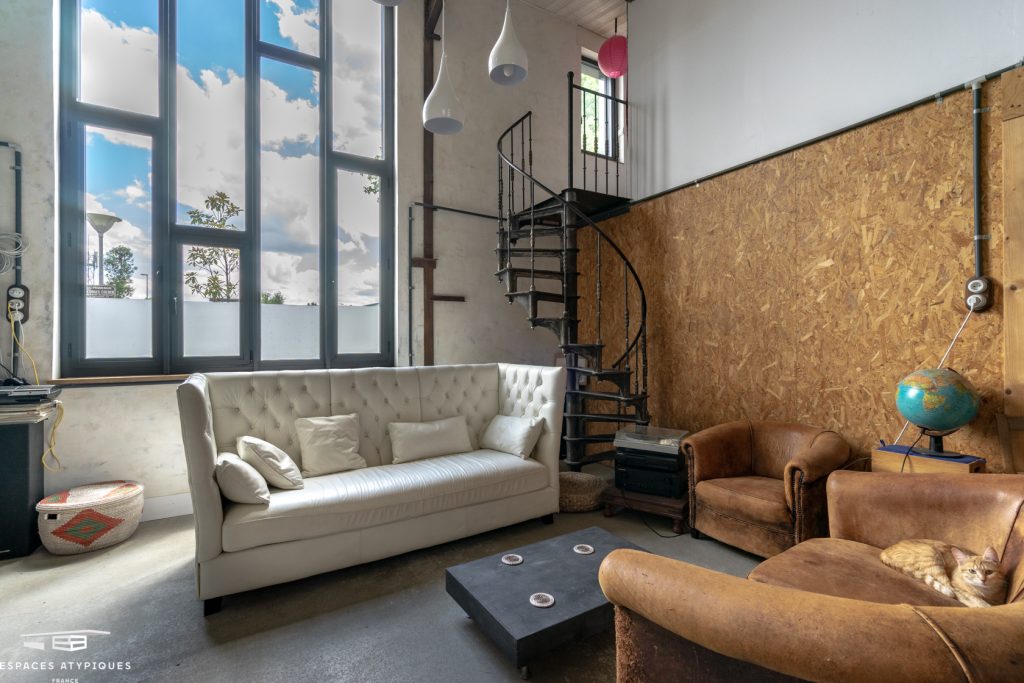 Cet authentique loft est installé dans un ancien chantier naval