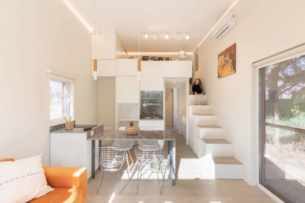 Cette mini maison design de 45m2 s'installe en une journée