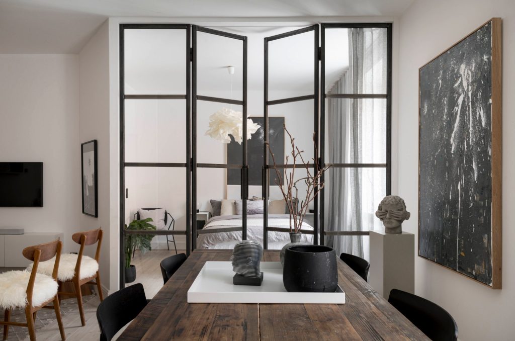 Un petit appartement de 49m2 à la décoration aboutie