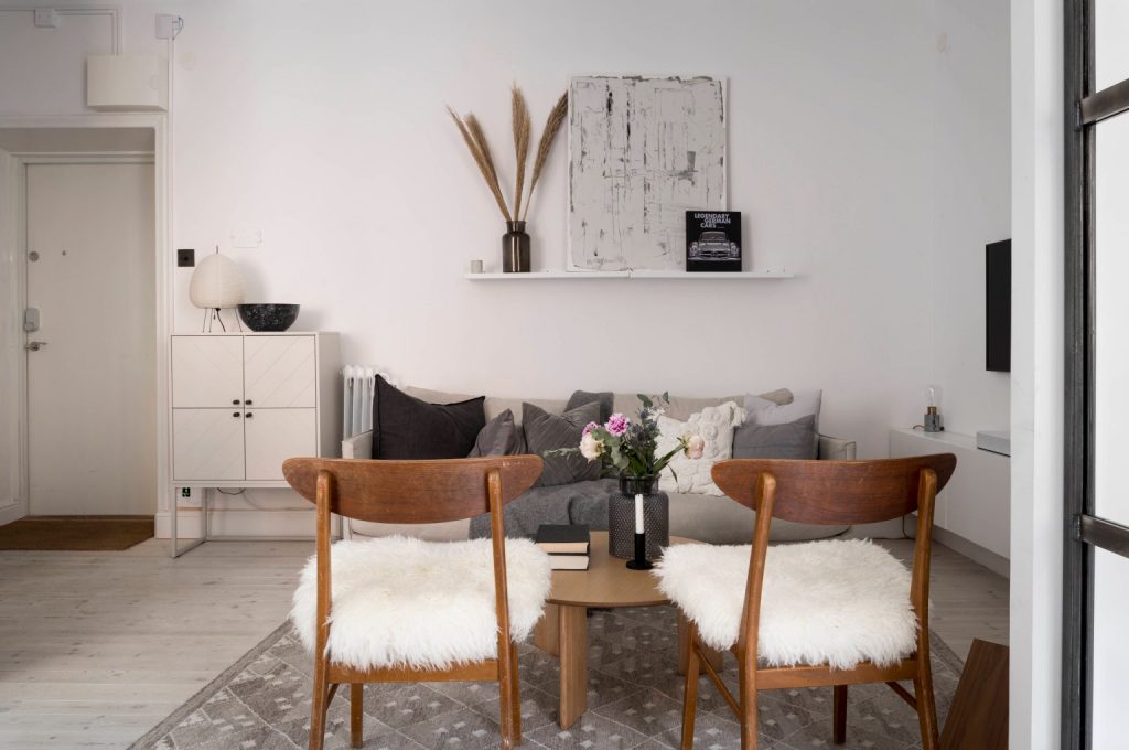 Un petit appartement de 49m2 à la décoration aboutie