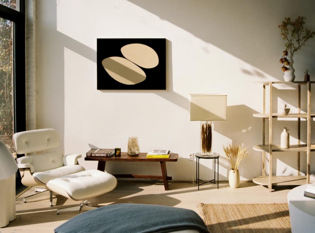 Décoration Japandi pour un loft design à Los Angeles