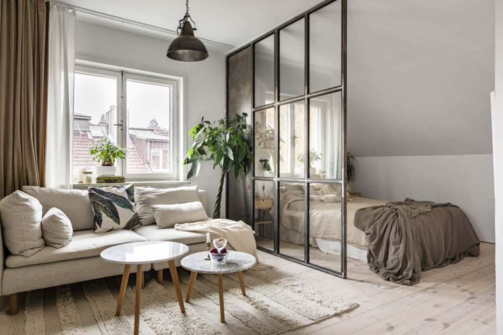 Un studio bien aménagé de 35m2 au charme contemporain