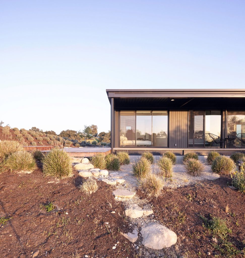 Une maison préfabriquée de 120m2 en Californie au look design