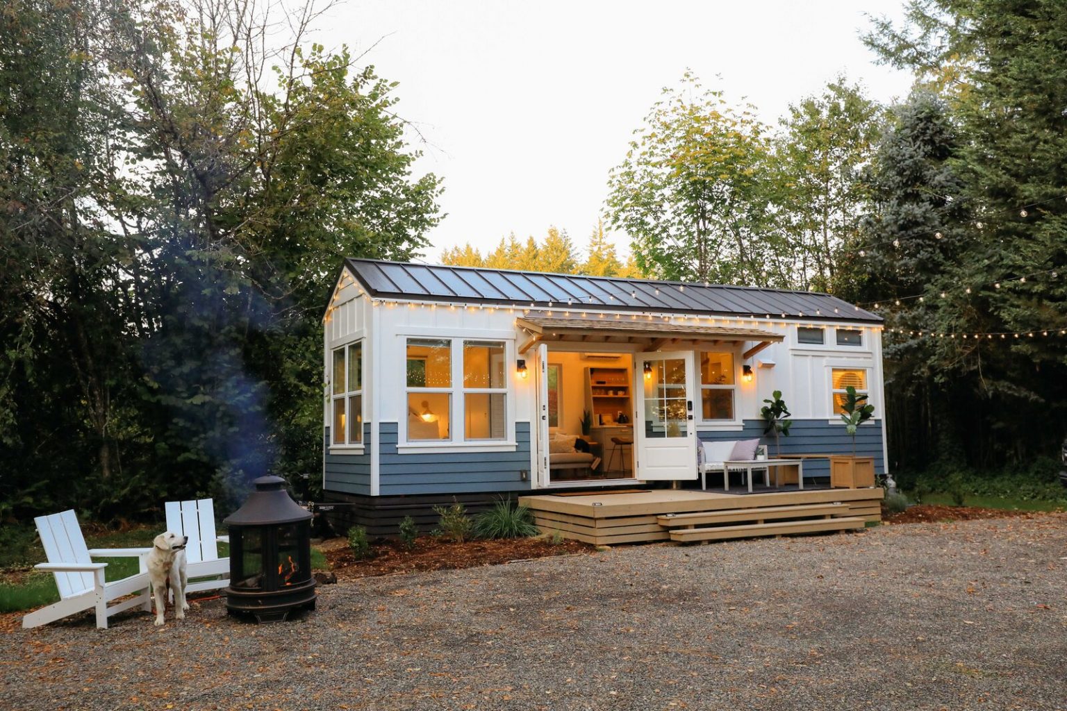 Une tiny house lumineuse de 25m2 dans la région de Portland