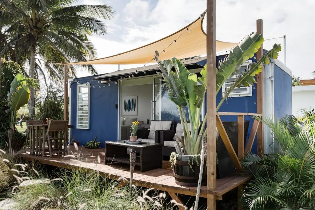 Une mini maison container de 15m2 toute équipée (avec plan)