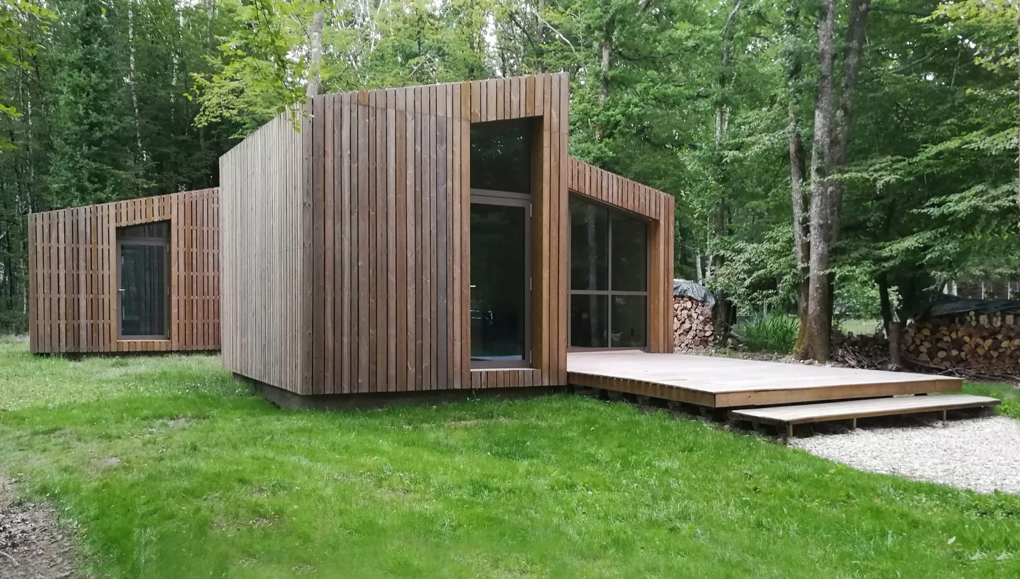 Une maison en bois de 80m2 conçue par VD Architectures