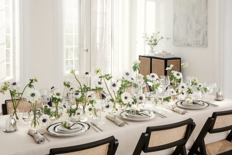 H&M Home vous invite à fêter le printemps avec une jolie table