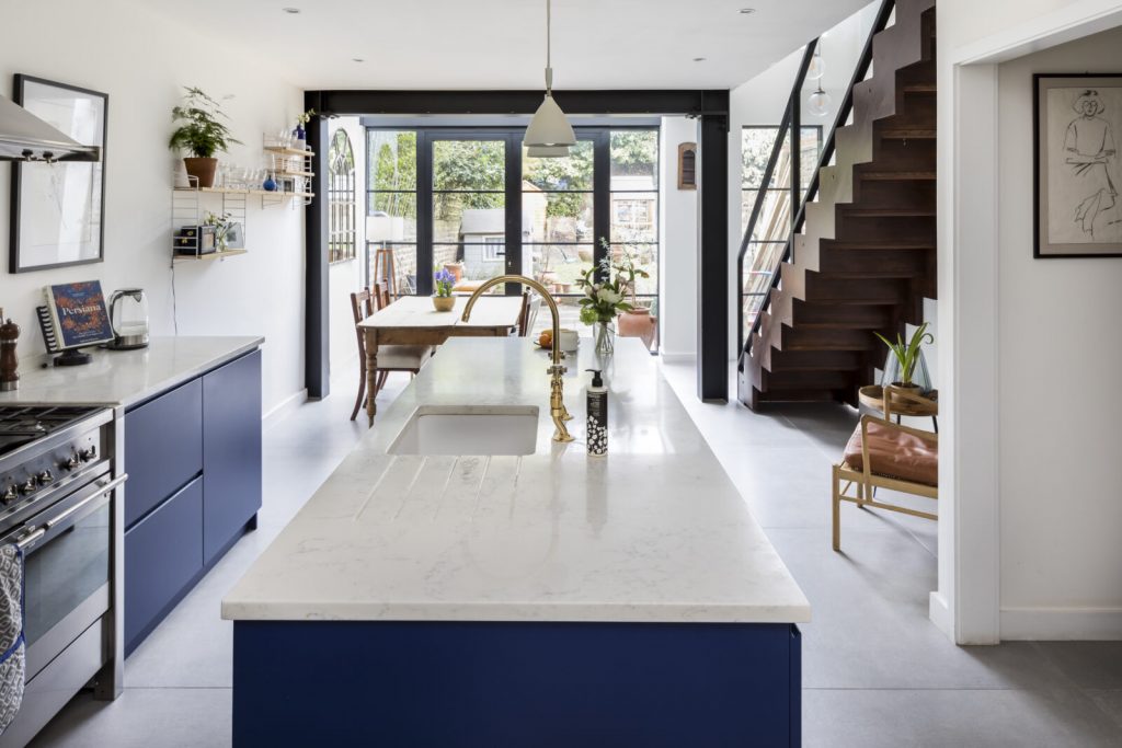 Une ancienne maison victorienne rénovée par un architecte