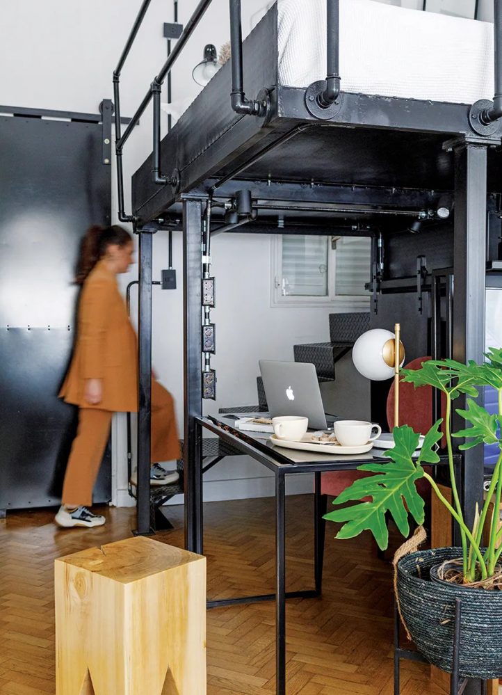 Un studio de 22m2 pour vivre et travailler en Argentine