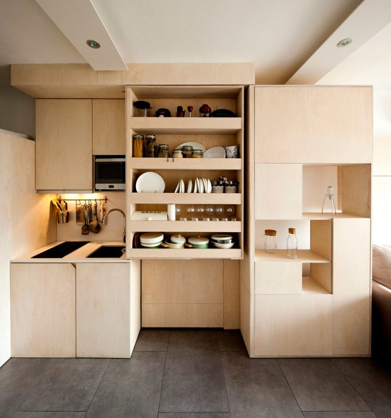 Un appartement de 18m2 pour cinq pour les vacances