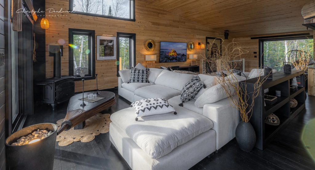 Une maison en bois de rêve au Canada pour un trip éco-chic