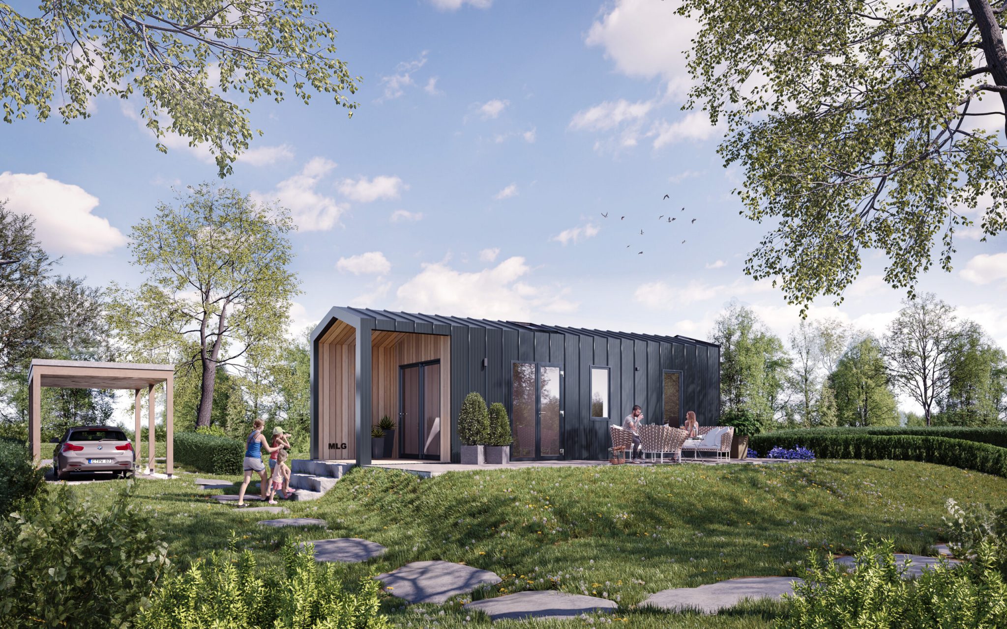 Une mini maison container 100% produite en Europe