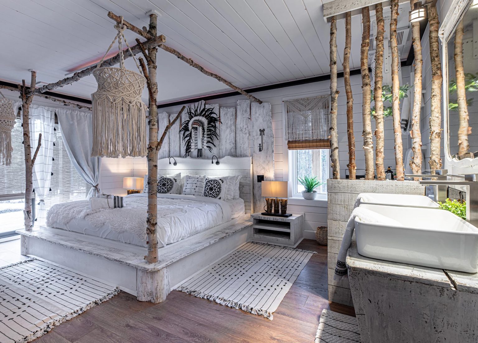 Une maison en bois de rêve au Canada pour un trip éco-chic