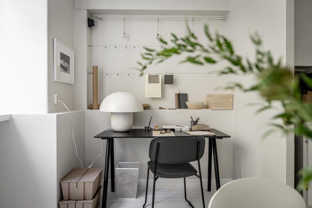 Un luxueux studio de 50m2 avec une grande cuisine séparée