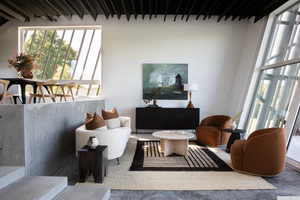 Une sublime maison d'architecte dans la vallée de l'Hudson, la Sleeve House