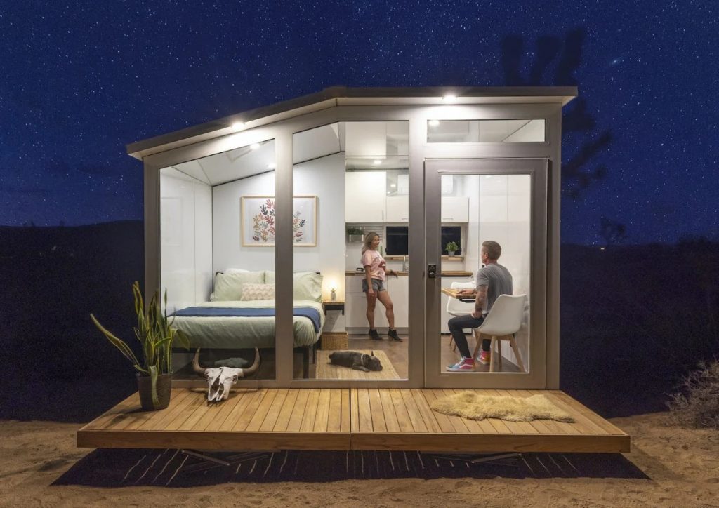 Une tiny house de 18m2 sur deux niveaux aux espaces lumineux