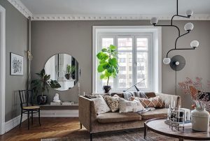 Un appartement de 85m2 aux lignes classiques à la décoration neutre