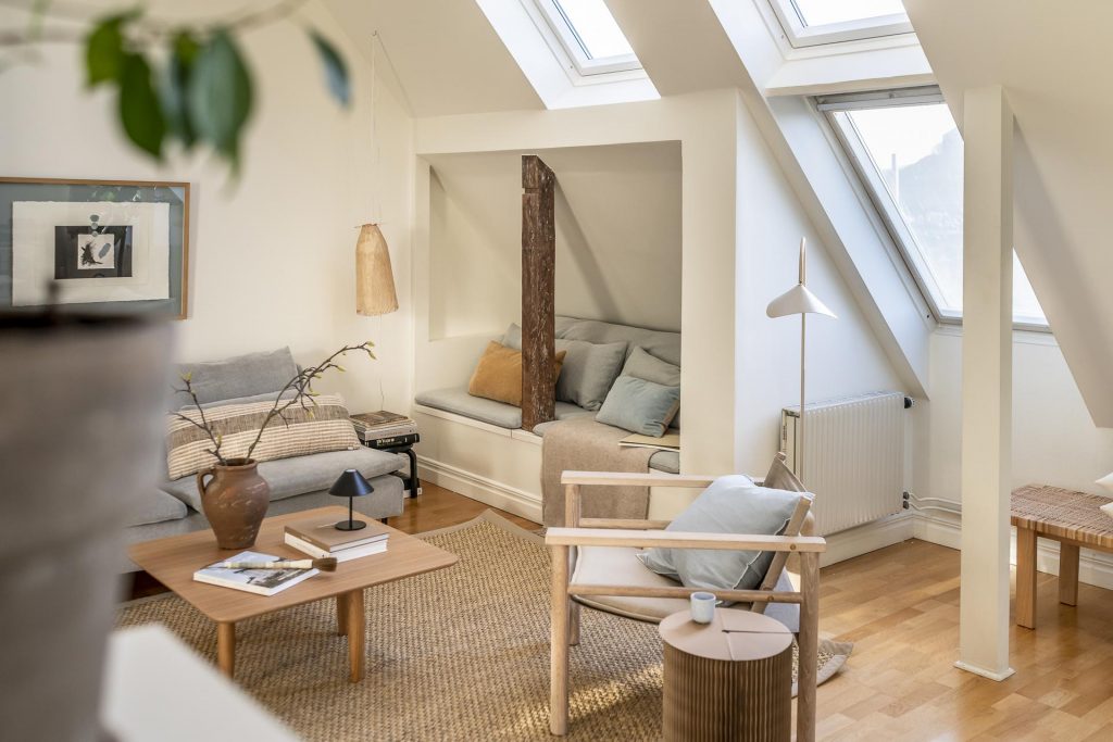 Un lumineux appartement de 75m2 à optimiser sous les toits