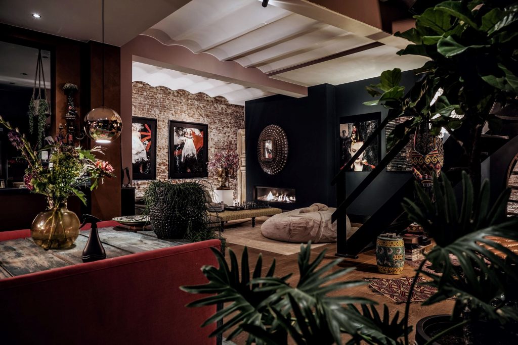 Un appartement à la décoration opulente dans une ancienne boulangerie