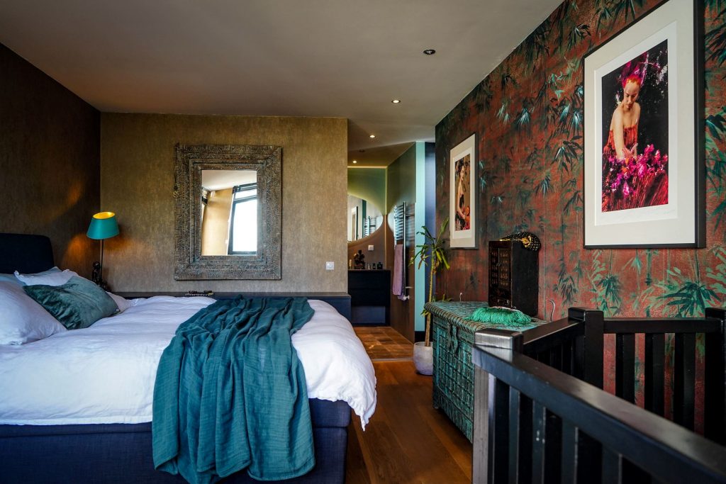 Un appartement à la décoration opulente dans une ancienne boulangerie