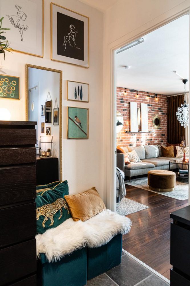 Un mini loft de 40m2 avec un grand balcon vitré