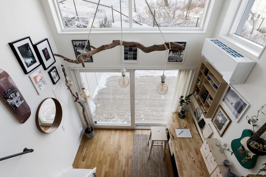 Un petit duplex de 33m2 ? Non, une mini maison sur deux niveaux ! (avec plan)