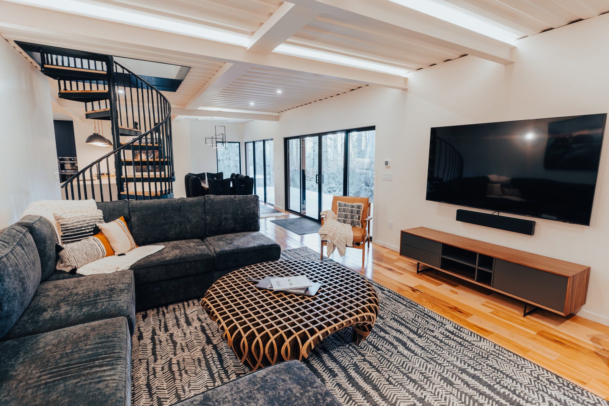 Une luxueuse maison container familiale de 150m2 au milieu des bois