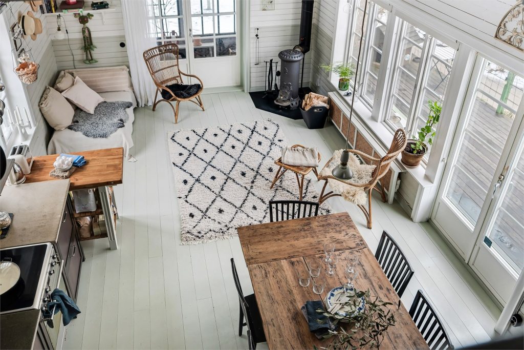 Une maison de magazine à la décoration au charme bucolique